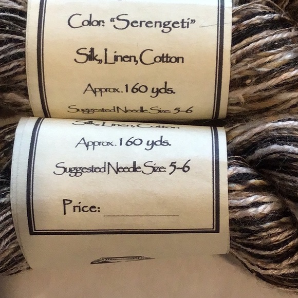 Autum House Farms | Art | Nwt Yarn For Knitting Crocheting Weaving ...